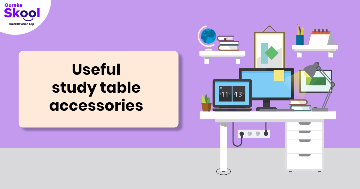 10 useful study table accessories for students